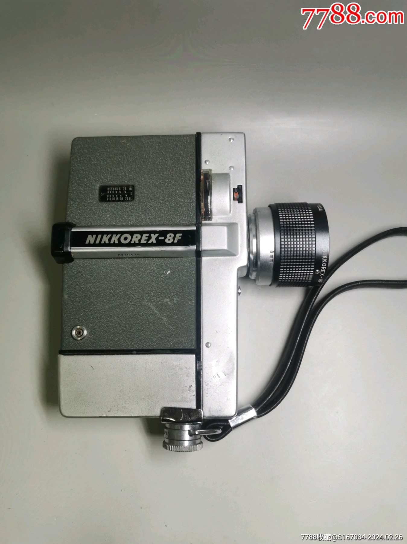 NIKKOREX-8F摄影机，品相如图所示，后盖子盖不上了，如图，当摆件机配件机_摄像机/摄影机_午后时光【7788收藏__收藏热线】