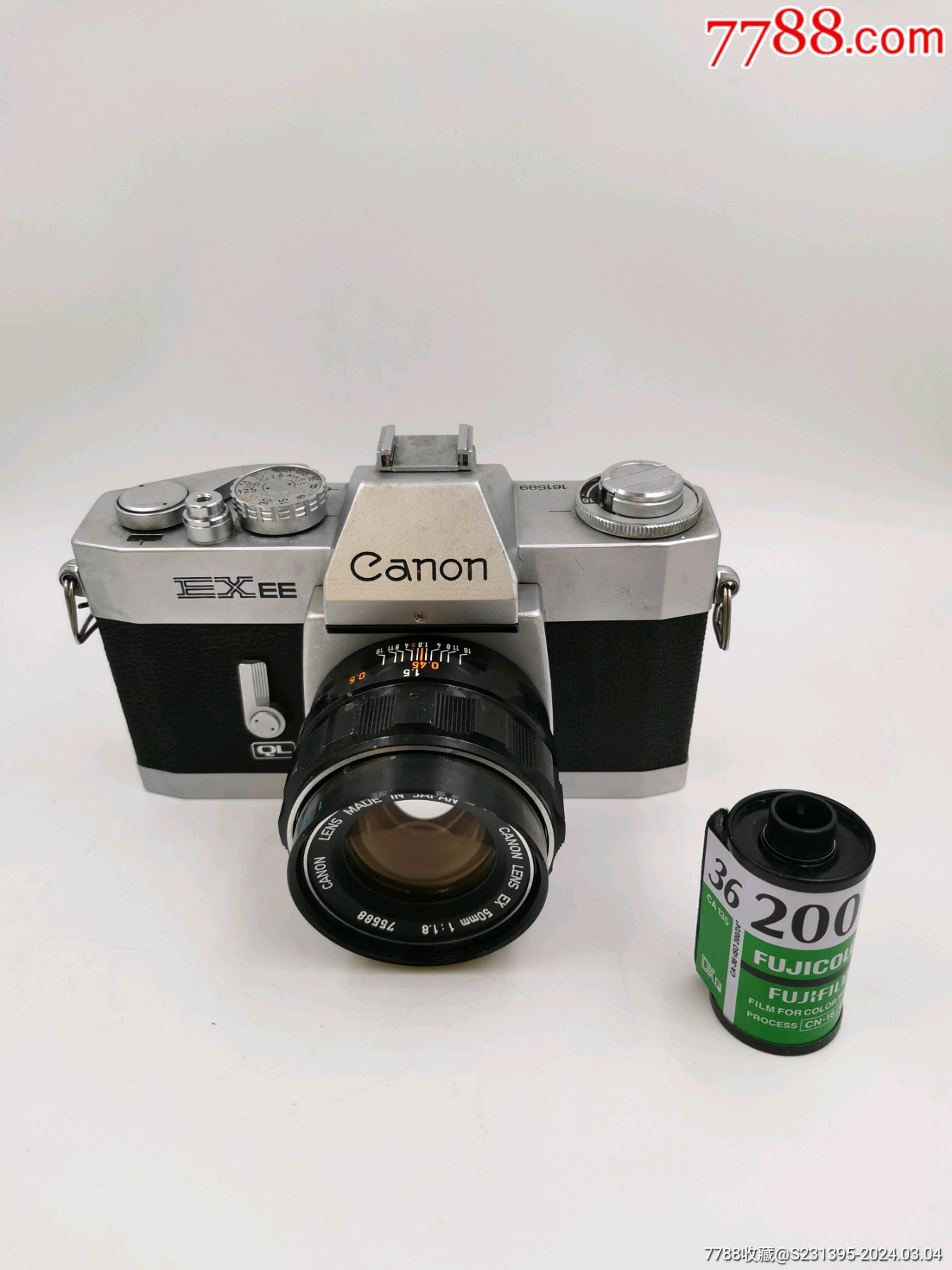 日本Canon佳能EXEE老单反相机__【7788收藏__收藏热线】