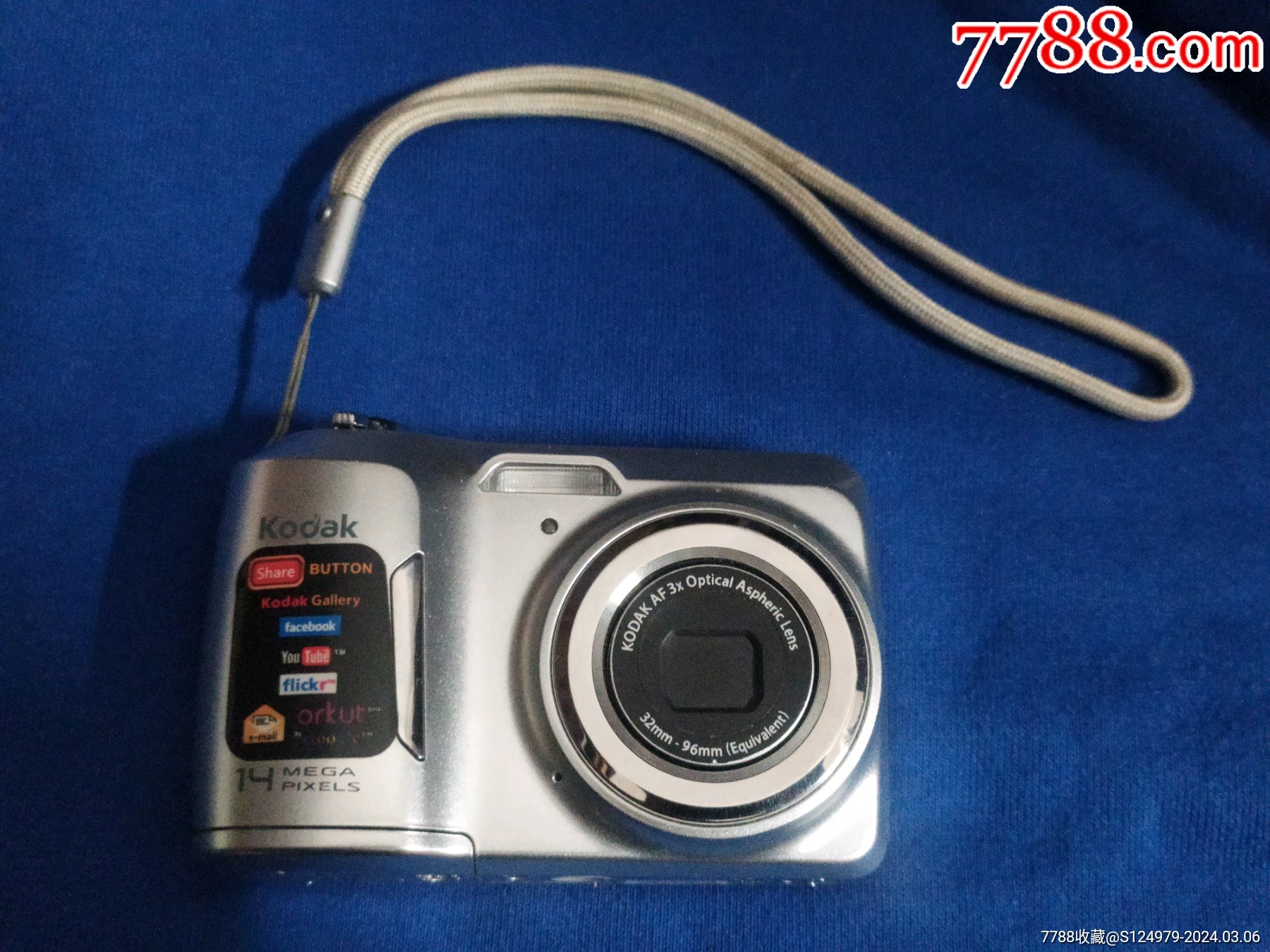 Kodak数码ccd相机__【7788收藏__收藏热线】