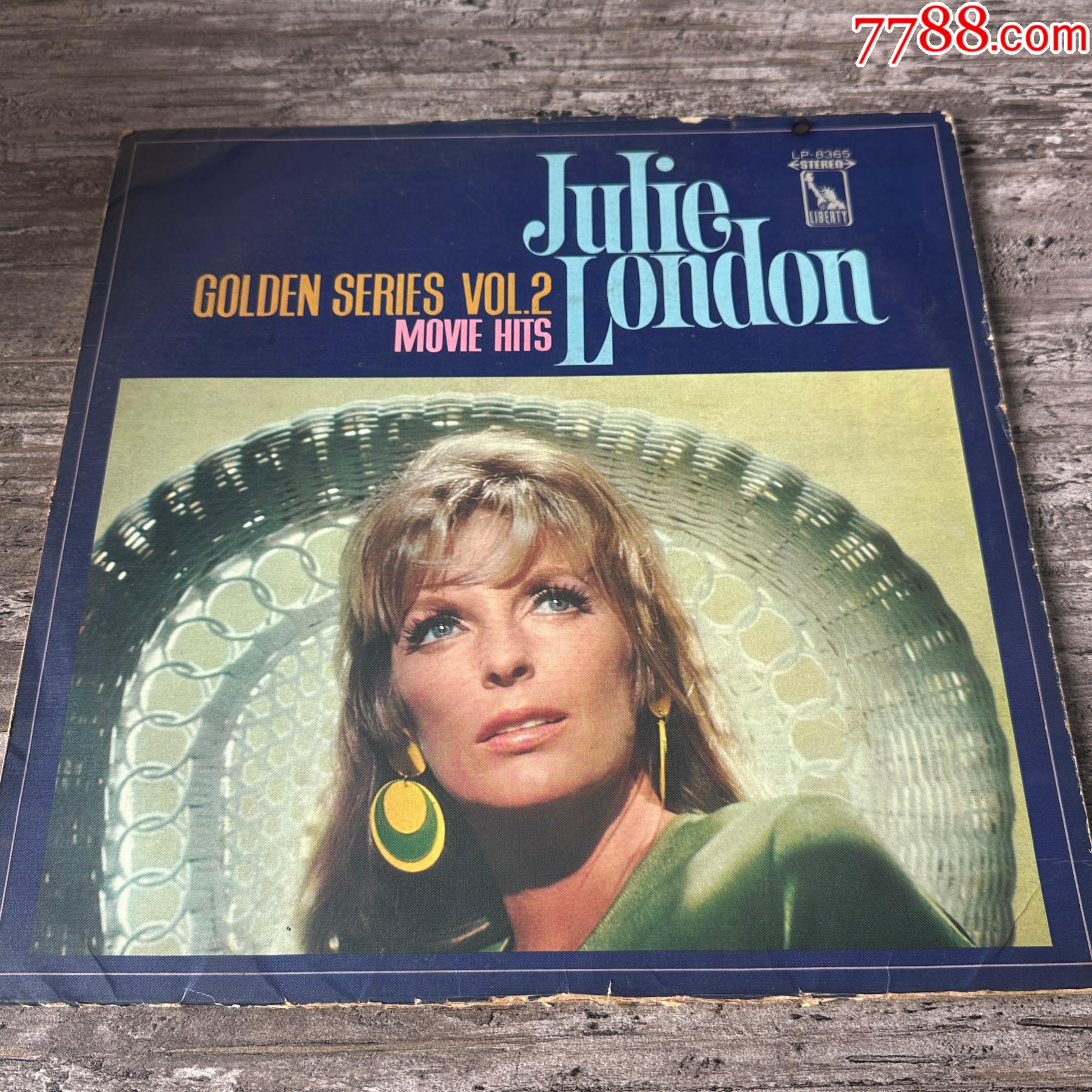 朱莉·伦敦-GoldenSeriesVol.2-12寸红胶LP-A43-有处划痕_海外唱片/胶片_碟行音像制品店【7788收藏__收藏热线】