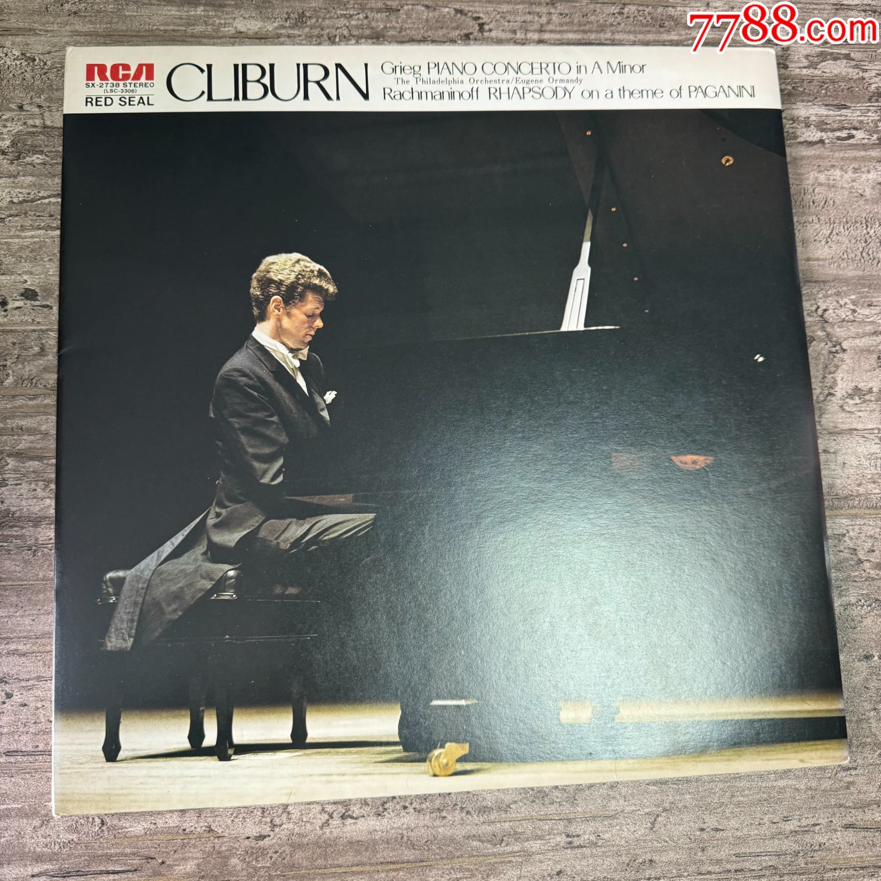 格里格-普拉诺-康塞里奥A小调-拉赫玛尼诺夫-主题狂想曲-12寸黑胶LP-A29__【7788收藏__收藏热线】