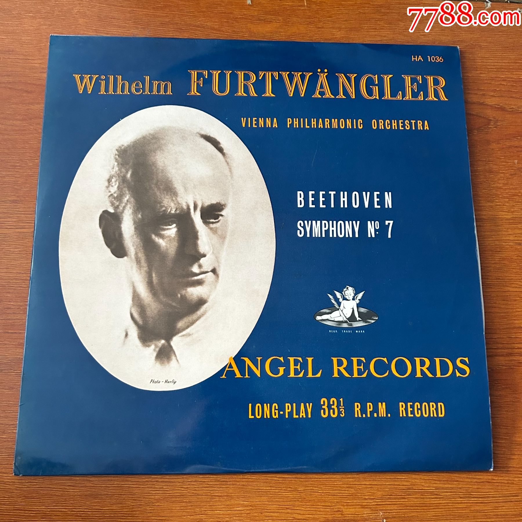 布鲁克纳-第7交响曲-富特文格勒-指挥-12寸黑胶LP-A91__【7788收藏__收藏热线】