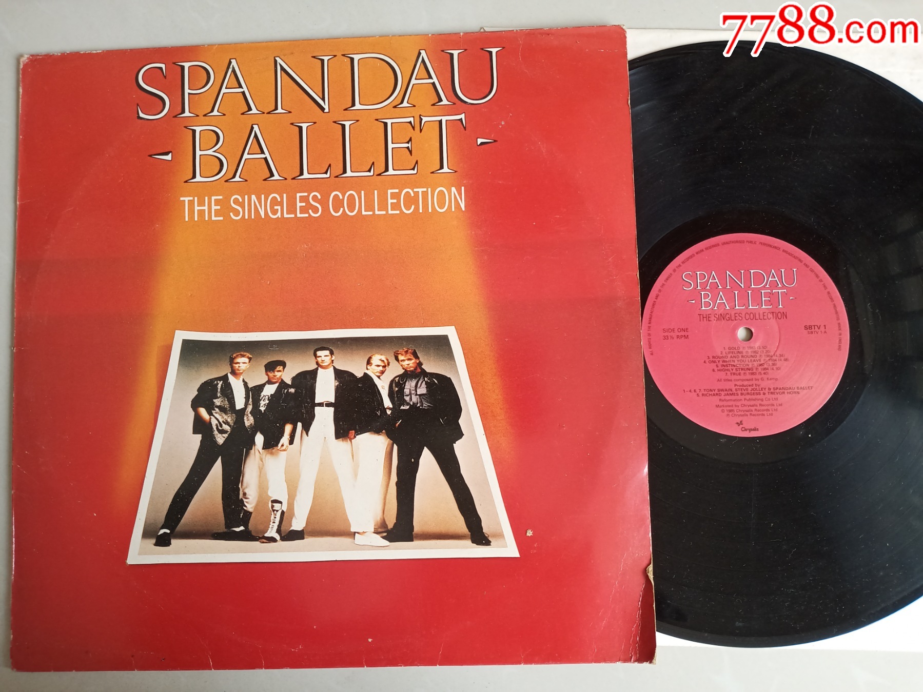 欧美版THESINGLESCOLLECTION黑胶唱片LP__【7788收藏__收藏热线】