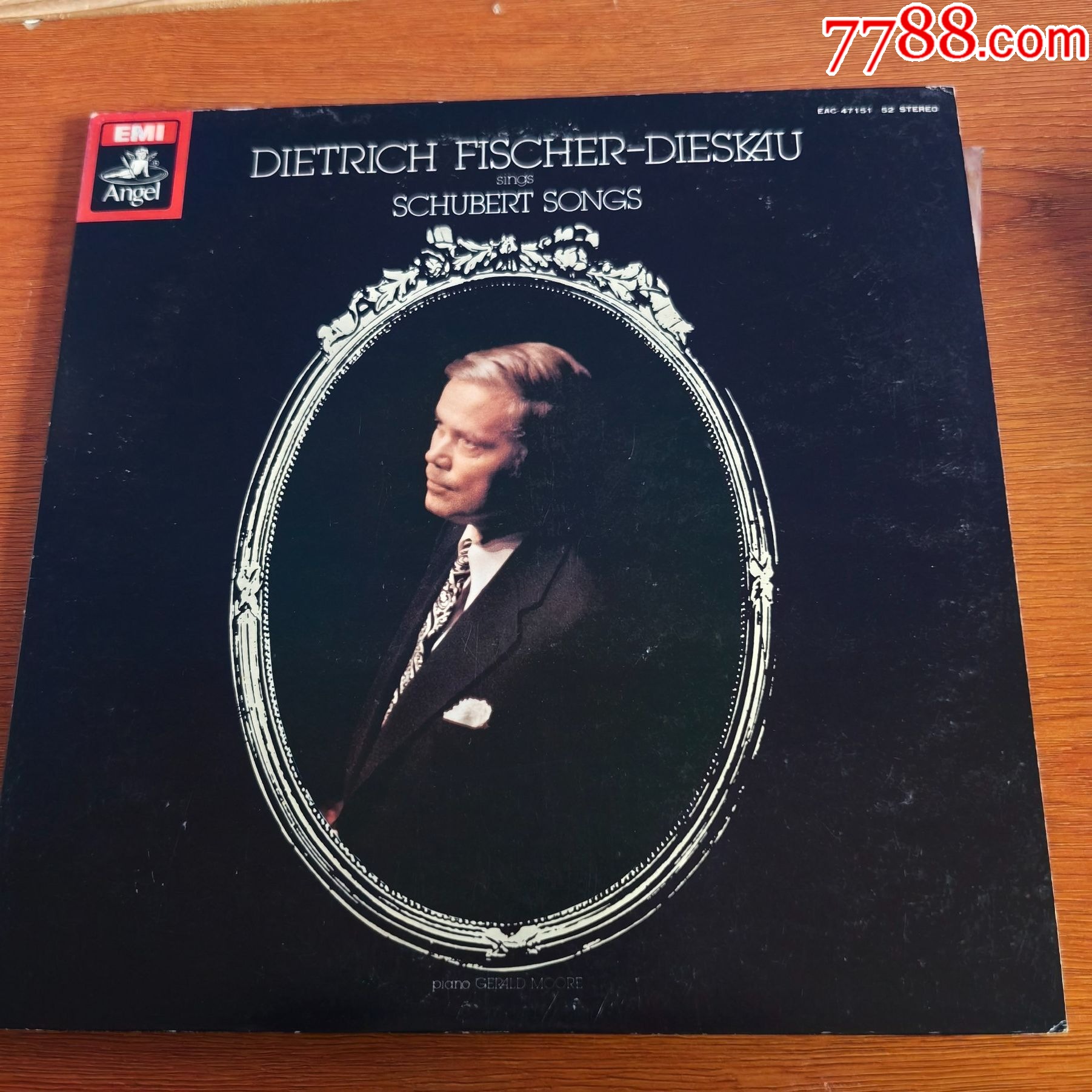 舒伯特-鳟鱼-幸福-魔王-迪斯考-菲舍尔-黑胶2LP-A53__【7788收藏__收藏热线】
