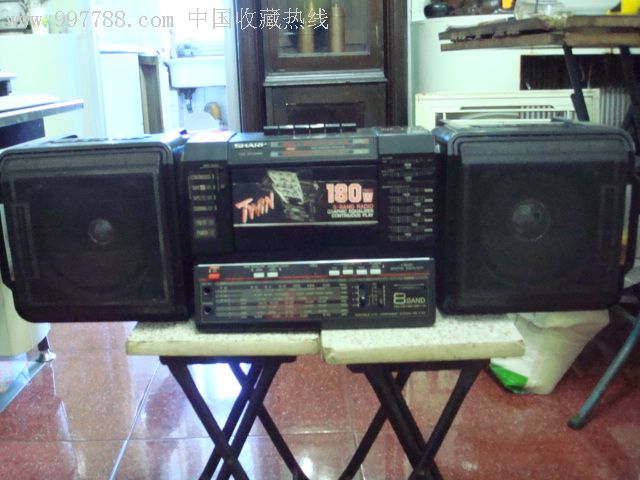SHARP夏普WF-T737双卡同轴带8波段收音的收录机_三用机/录音设备_云鹏玉兰【7788收藏__收藏热线】